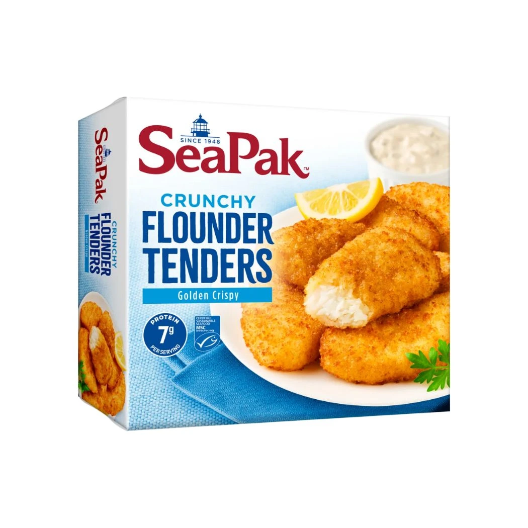 Crunchy Breaded Flounder Tenders | SeaPak
